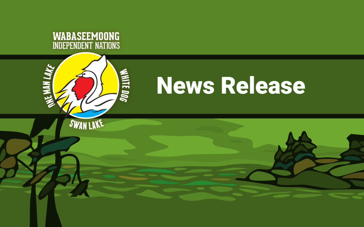News Releases Archives » Wabaseemoong Independent Nations